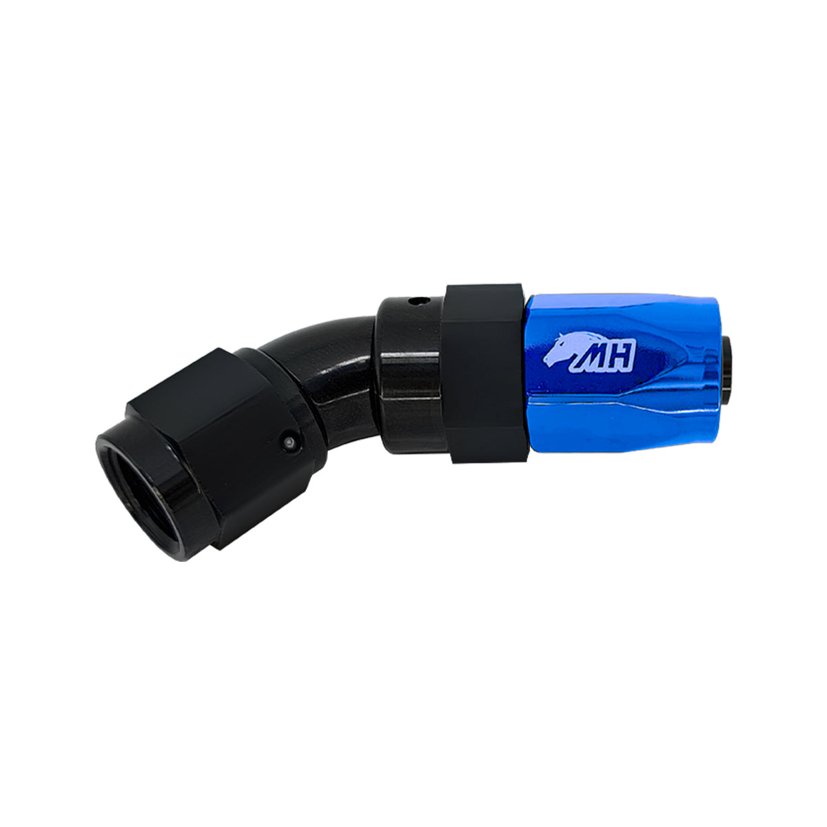 Metal Horse 6AN / AN6 Hose End 45º Degree - Colors – METAL HORSE ...